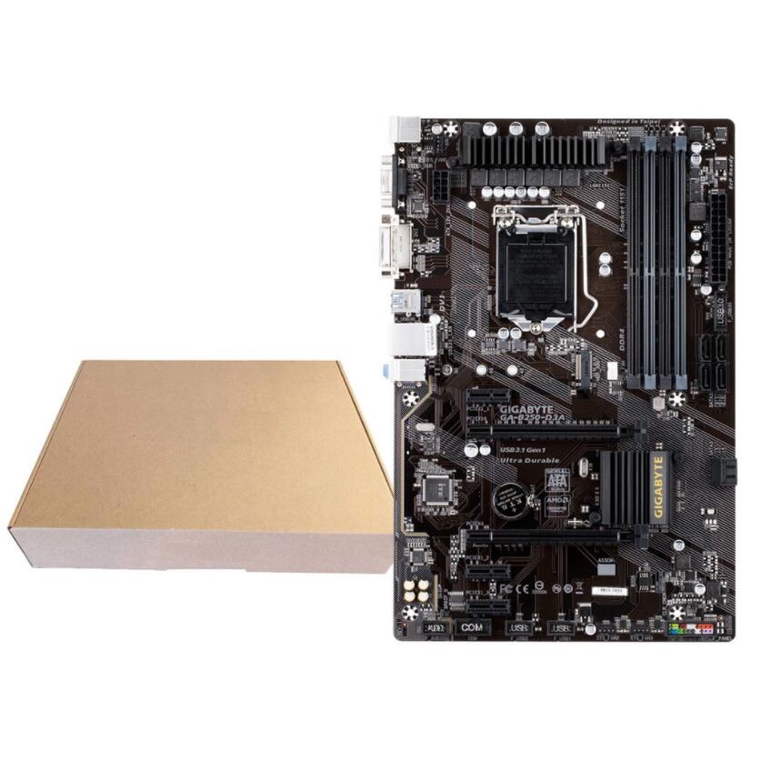 Gigabyte GA-B250-D3A Intel B250 LGA 1151 DDR4 ATX Motherboard (Bulk ...