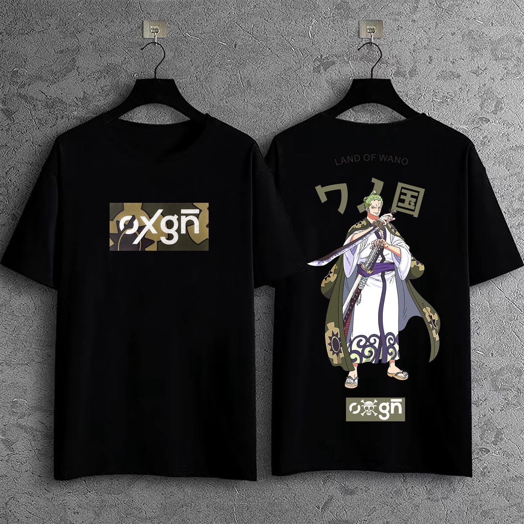 Anime Shirt - One Piece - Roronoa Zoro Graphic Printed Unisex Short ...