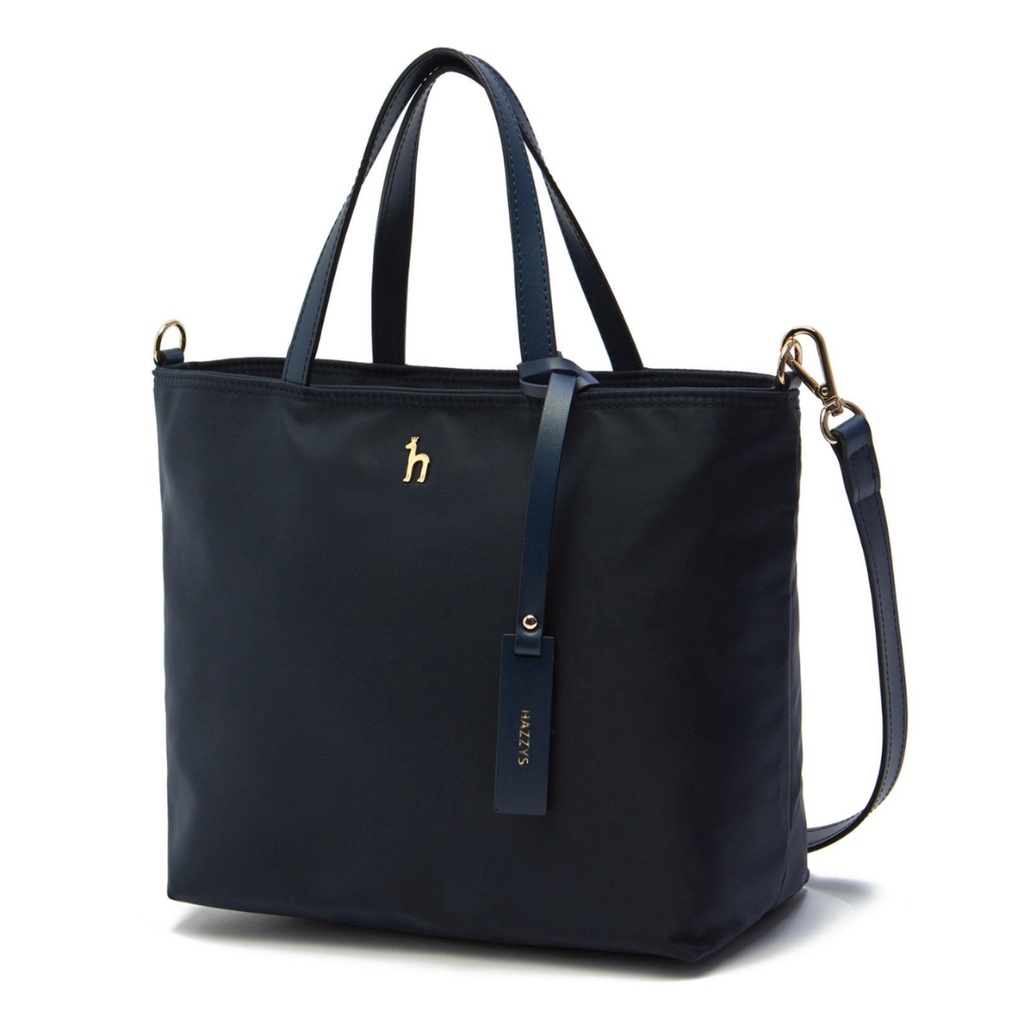 HAZZYS Puppy Logo Nylon Tote Shoulder Bag Navy / from Seoul, Korea ...