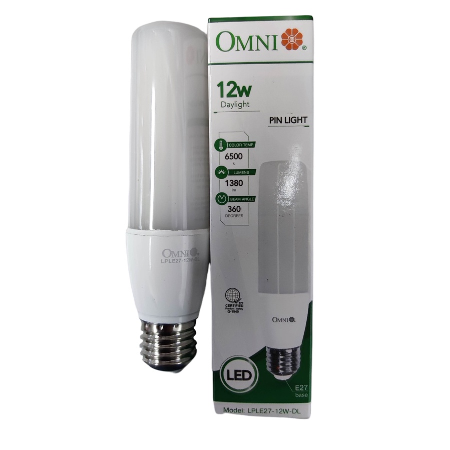Omni 12W LED Stick Daylight Pinlight E27 220V, 12W Pinlight Bulb E27 ...