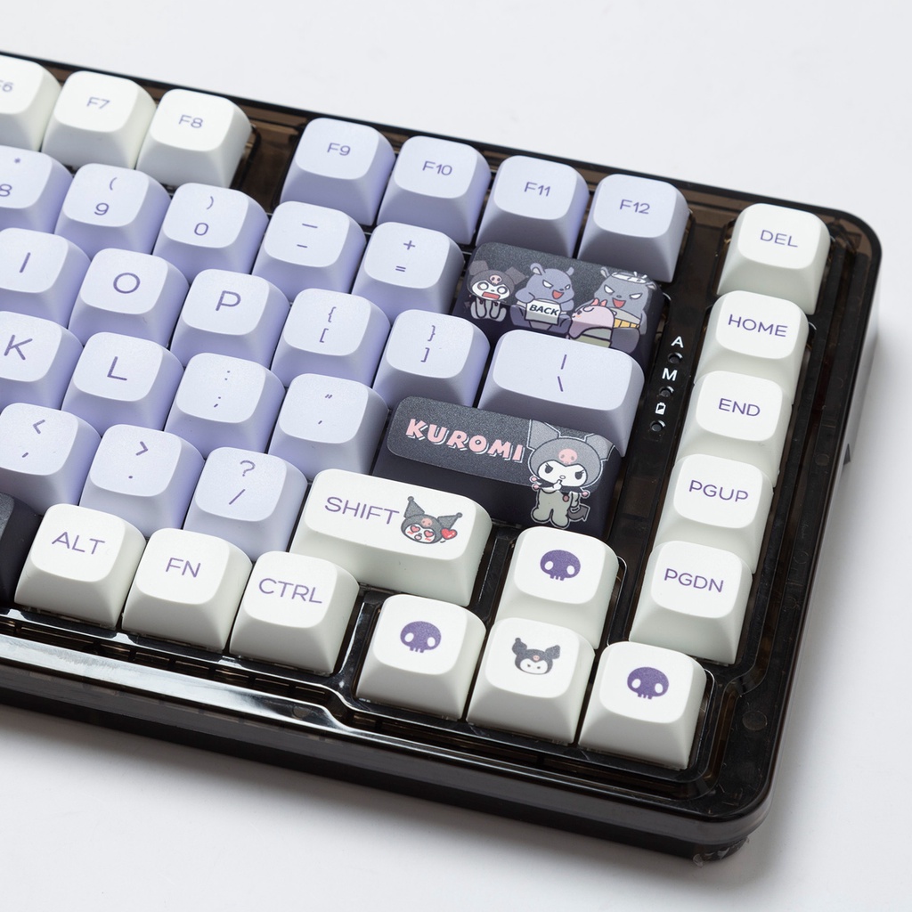 Sanrio Kuromi 146 Keycaps XDA Profile PBT Dye Sublimation Craft ...