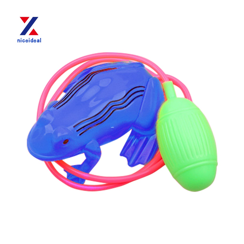 [Ready stock] 3Pcs Jumping Frog Toy Funny Line Control Plastic Air ...