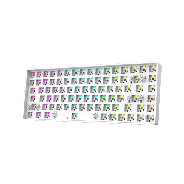 DK84 Wireless Mechanical Keyboard Kit RGB Backlight 75% Layout Full Key ...