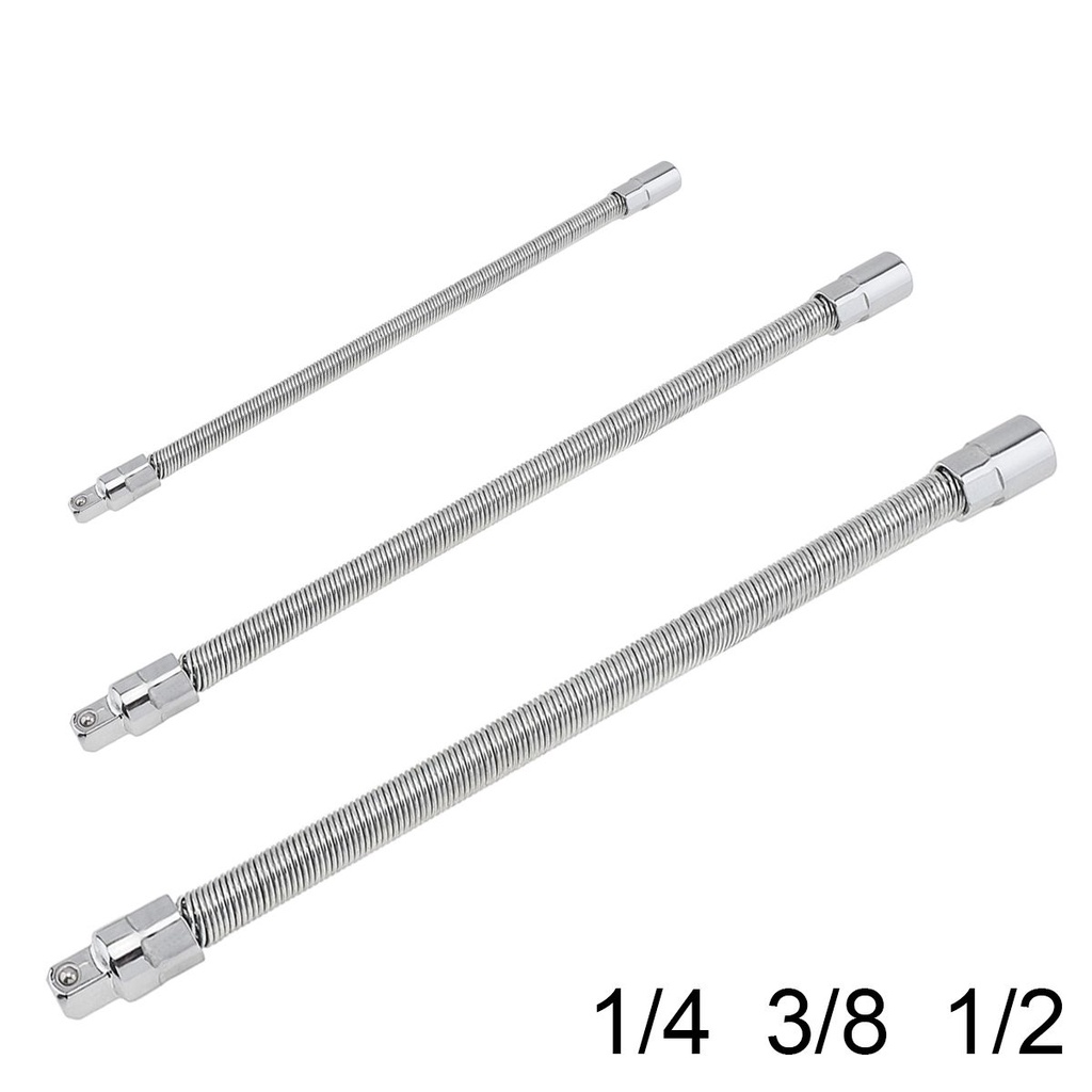 Longer Drive Flexible Socket Extension Bar Adapter Metal Shaft ...