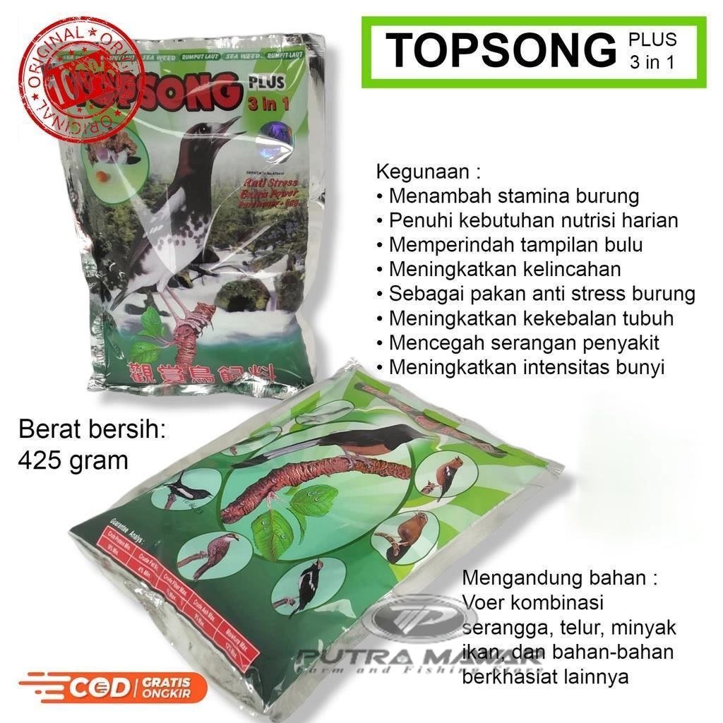 Topsong Plus 3 In 1 With Honey And Eggs - Top Song Chocolate & Seaweed ...
