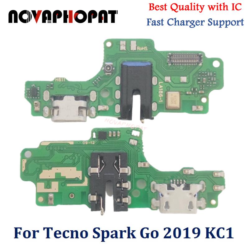 For Tecno Spark Go 2019 KC1 USB Dock Charger Port Plug Headphone Audio ...
