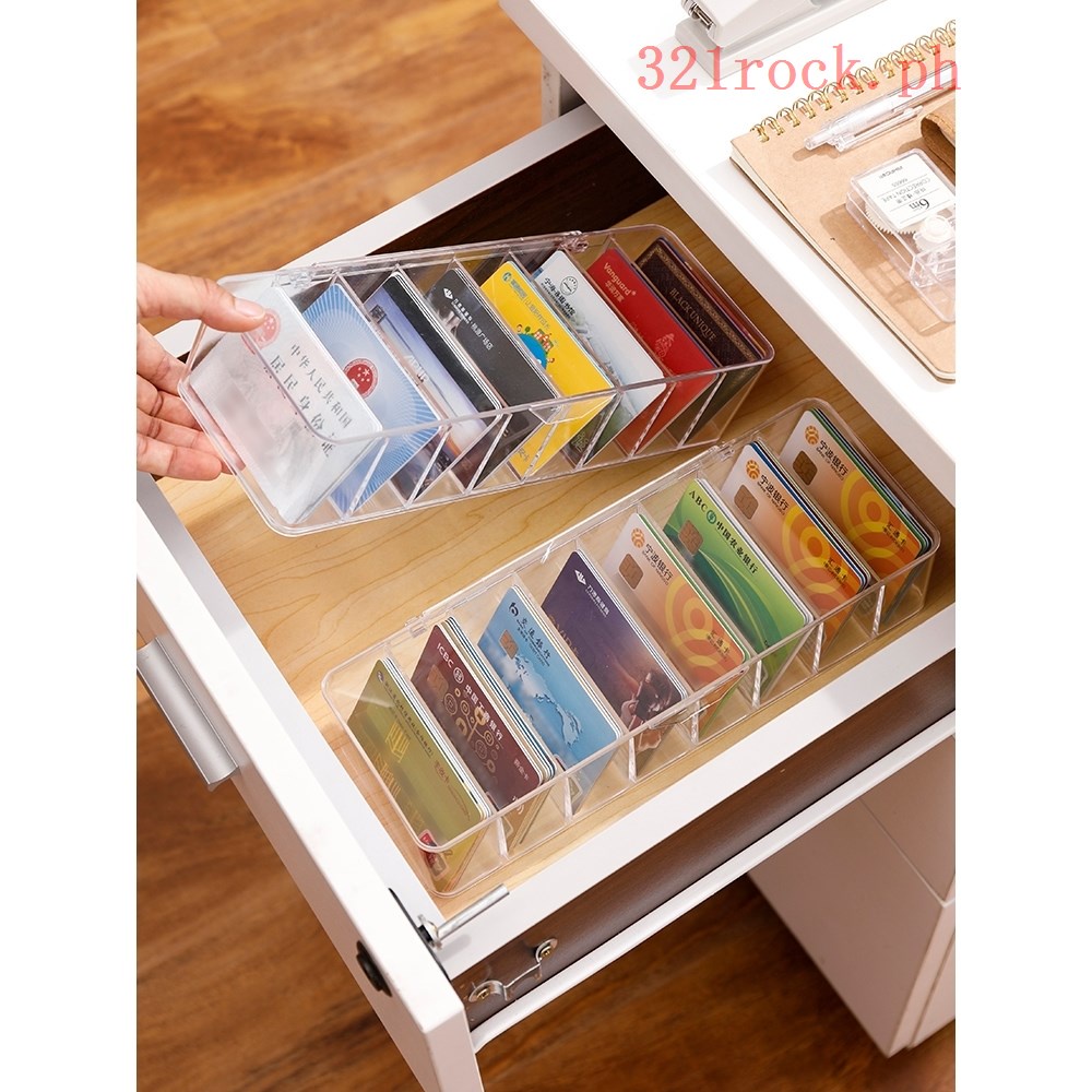 Family Id Storage Box Card-Holding Anti-Dust Household Certificate ...