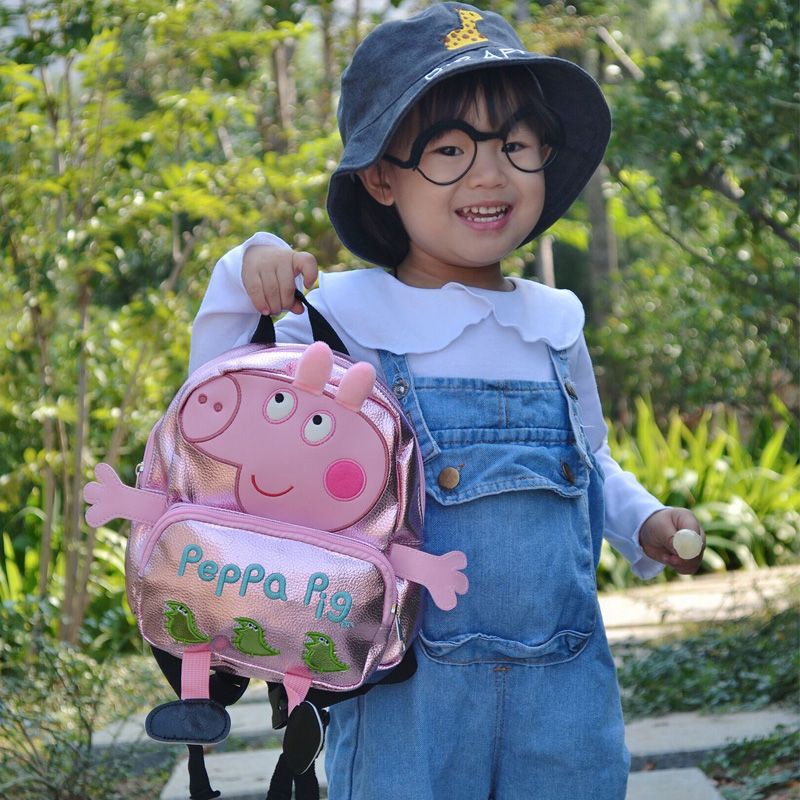 Peppa Pig Bag cartoon Little Pig mini small backpack Kindergarten 1-3 ...