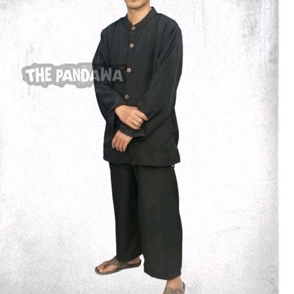 Pangsi shirt koko collar suit traditional Sundanese pangsi traditional ...