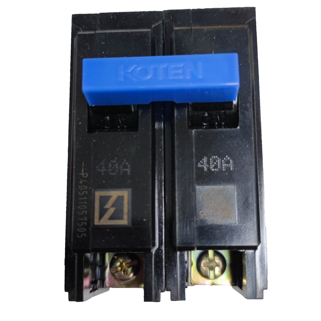 Koten Circuit Breaker 40A 2 Pole Plug-in, Circuit Breakers Plug in ...