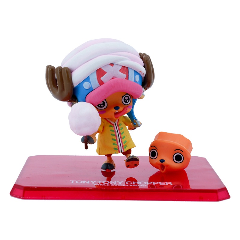 7CM One Piece Anime Cotton Candy Tony Chopper Action Figure Toys ...