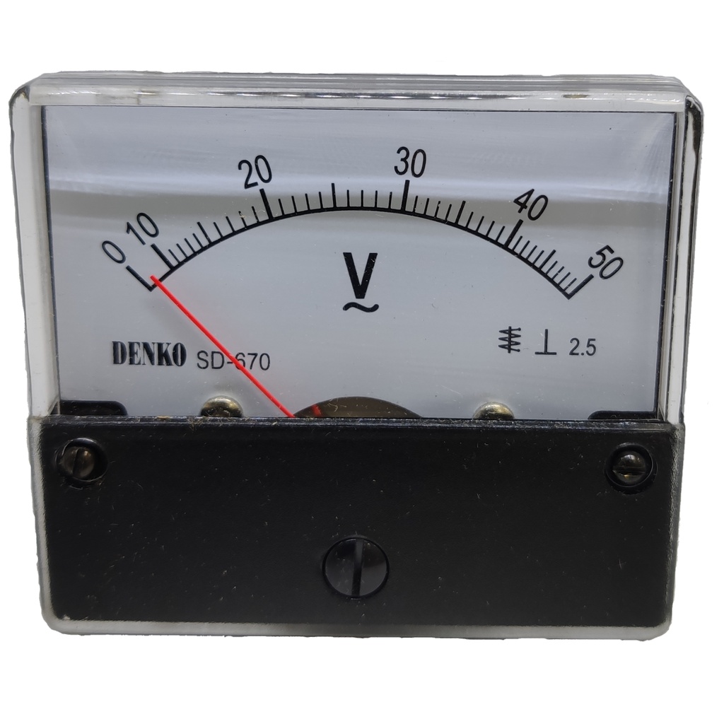 Denko Panel Meter 50V AC 60 x 70mm - SD67050VAC | Shopee Philippines