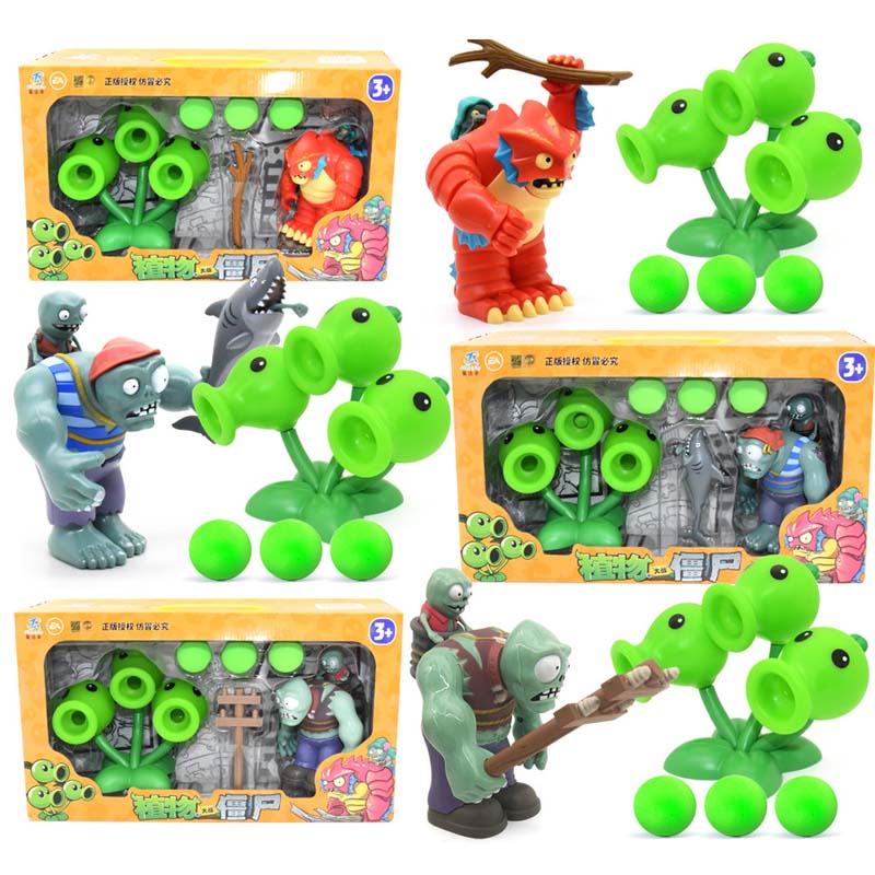 New Plants vs. Zombies Toy Plastic Pirate Deep Sea Giant Zombie+Soft ...
