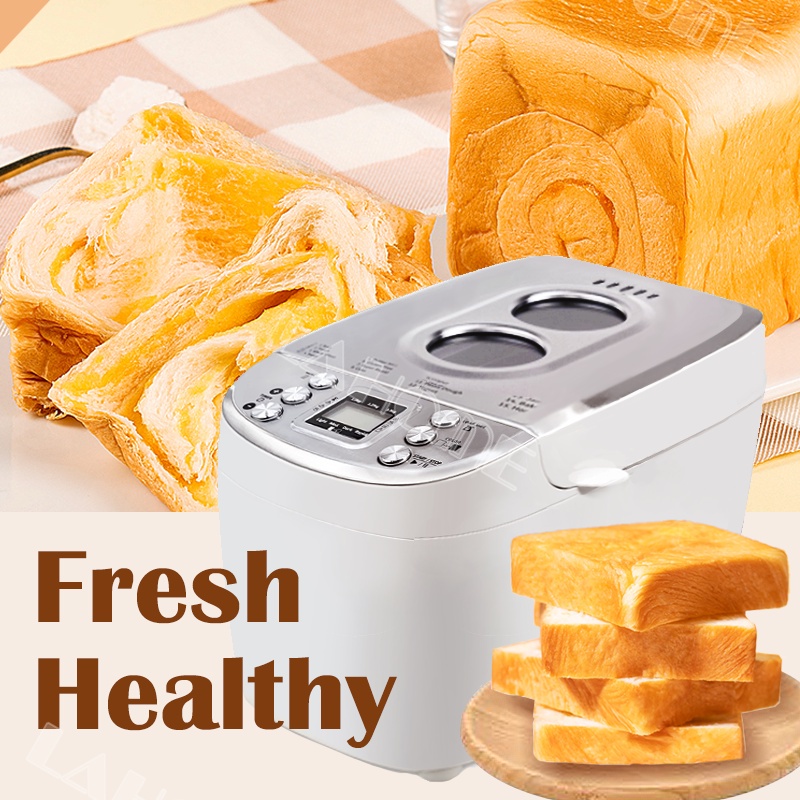 LAHOME Smart Bread Maker Machine Automatic 15 In 1 Intelligent Digital ...