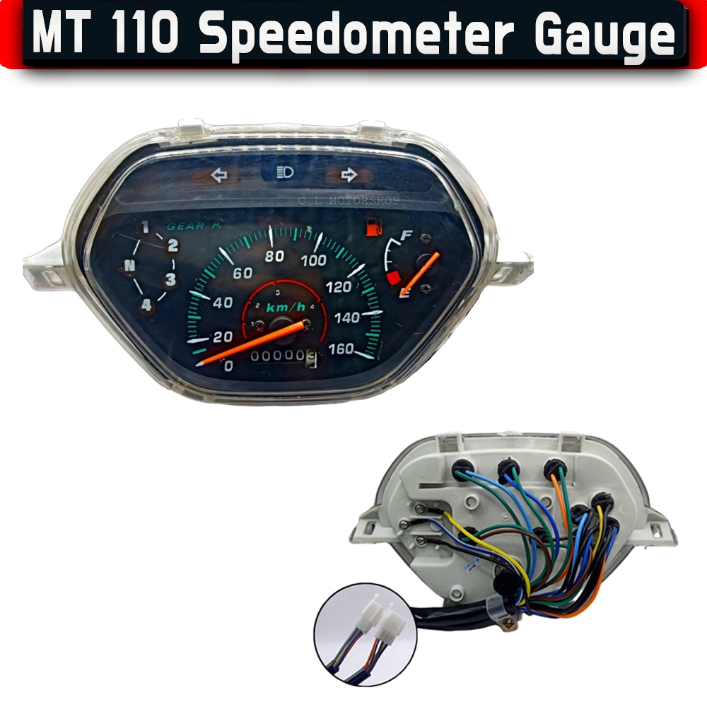 SKY Honda MT110 WAVE110 Alpha Speedometer Gauge Original Racing High ...