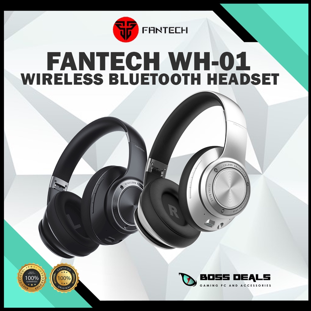 FANTECH WH01 WIRELESS GAMING HEADPHONE | Shopee Philippines