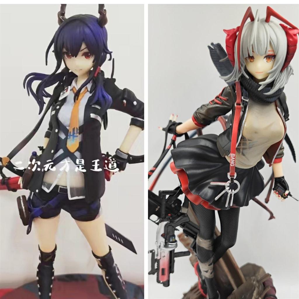Arknights figure Chen Eyjafjalla W Anime Model Dolls Game Role ...