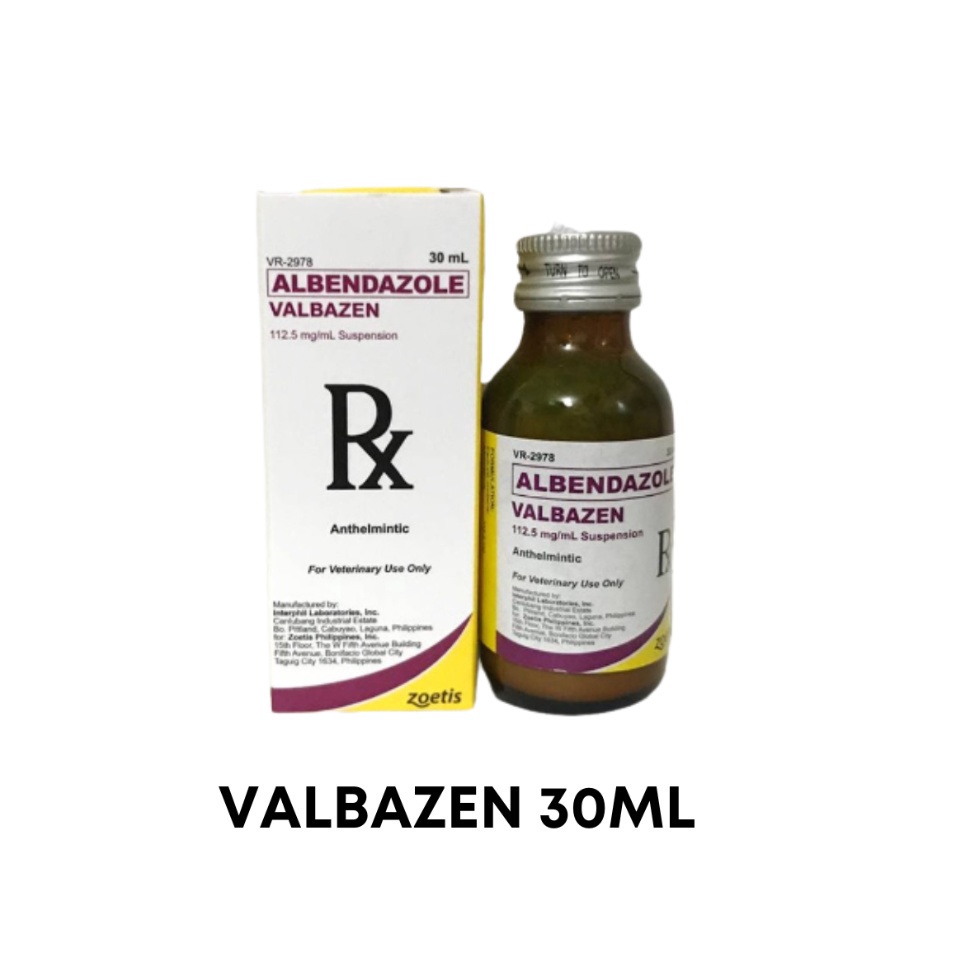 Valbazen suspension for animals livestock goat sheep cattle 30ml EXP ...