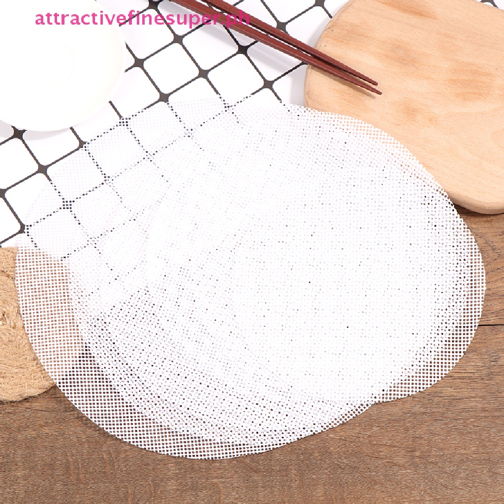 AFS Dim Sum Liners Silicone Steamer Non Stick Steam Mesh Mat Kitchen ...