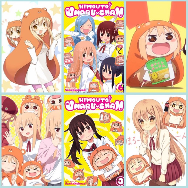Umaru anime Poster 1-5 a4 size panels with many designs | Shopee ...