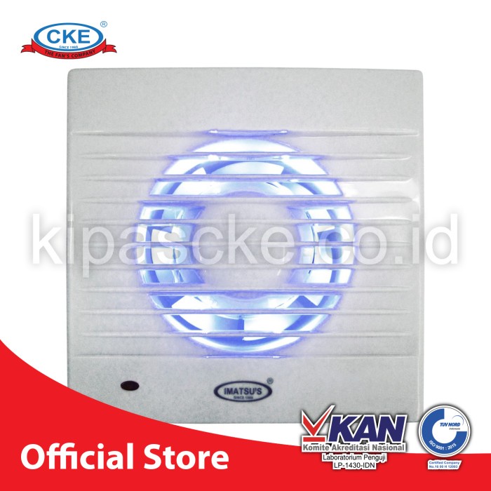 Exhaust fan 4 INCH Votre BY CKE/ EF-APC10C2-BB-LED-ST/exhaust fan/ Wall ...