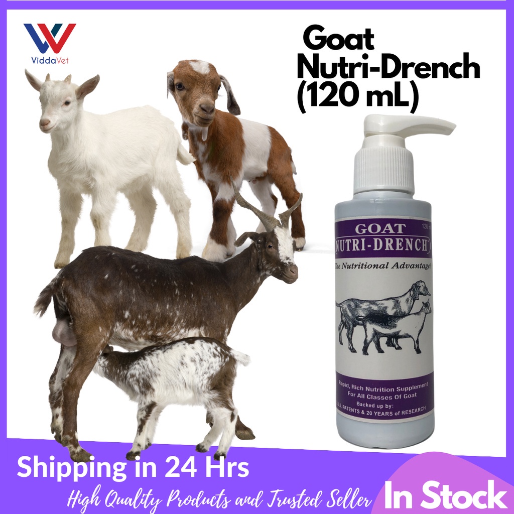 Nutri Drench for Goat & Sheep Nutrition Supplement 120 ml | Shopee ...