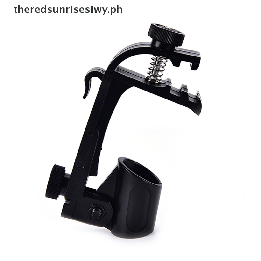[TDW] 1pc Plastic Adjustable Clip On Drum Rim Shock Mount Microphone ...