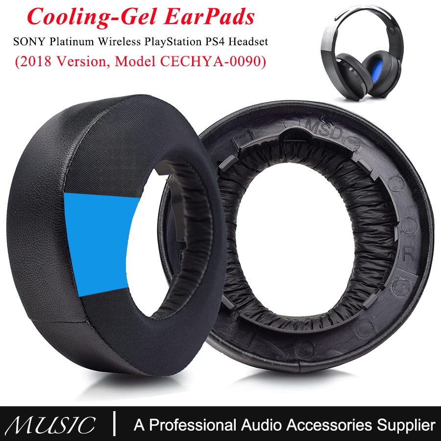 Cooling Gel Ear Pads Replacement Earpads for Sony Platinum Wireless ...