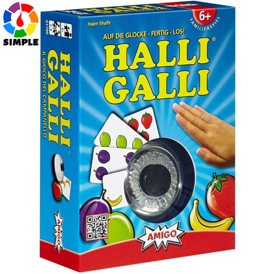 Board Game AMIGO Halli Galli on The Bell Complete Los! Card Game ...
