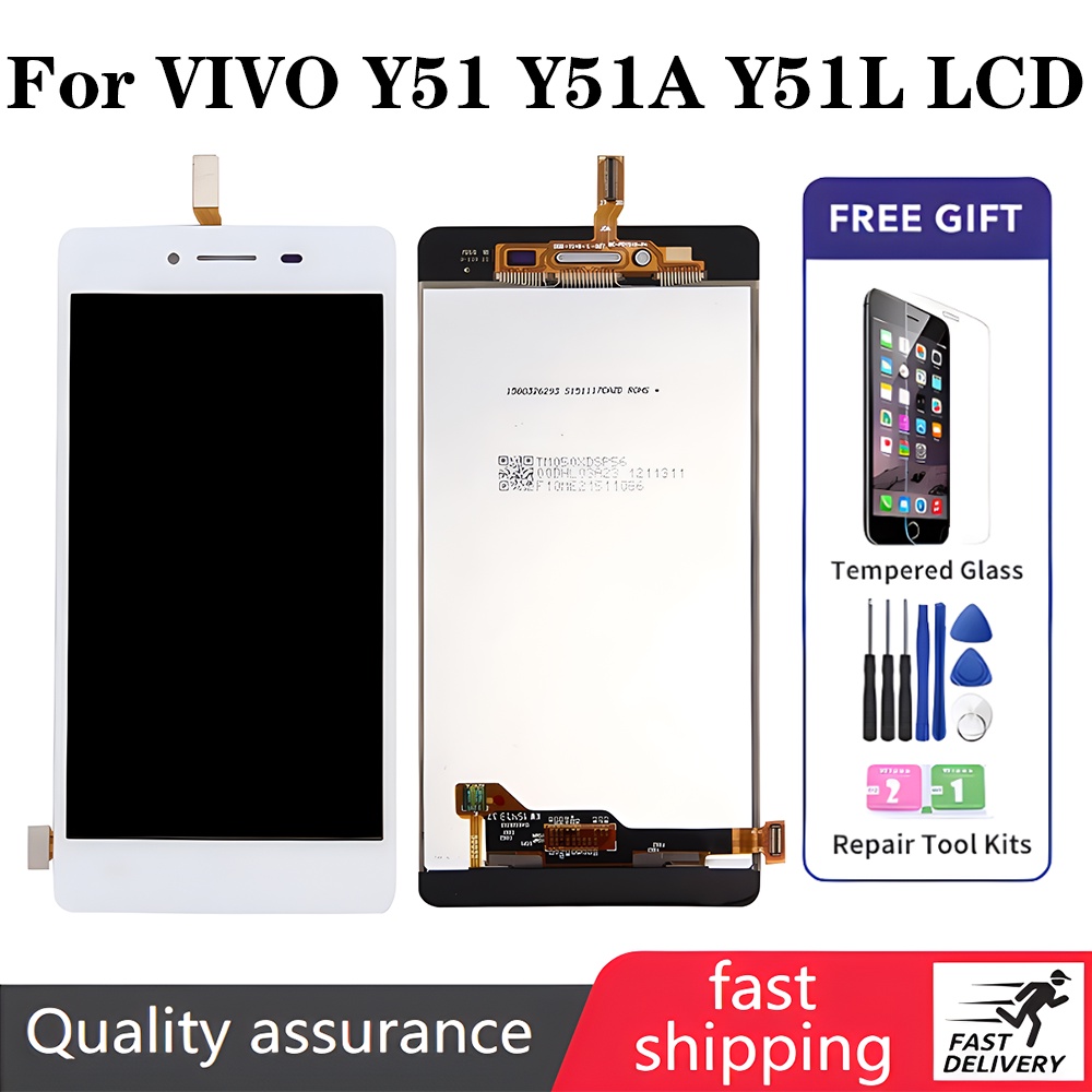 VIVO Y51 Y51A Y51L LCD Display + Touch Screen Digitizer Sparepart ...