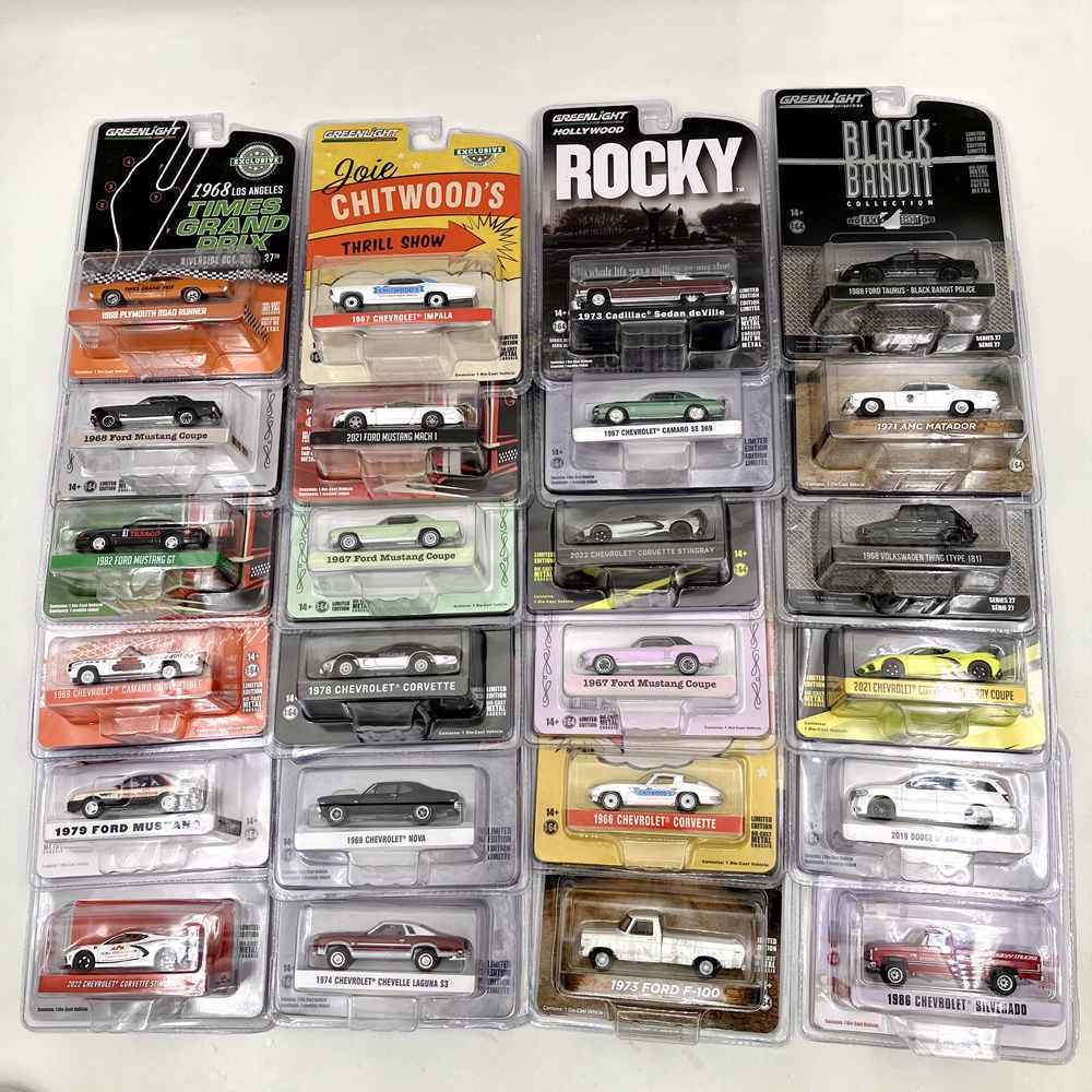 Greenlight 1/64 Pickup Open Sedan Classic Car Static Alloy Collection ...