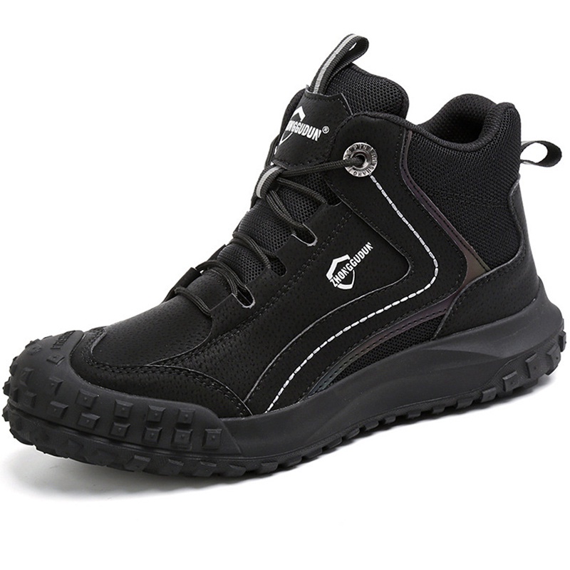 Steel Toe Work Safety Boots Men Protective Indestructible Boots Male ...
