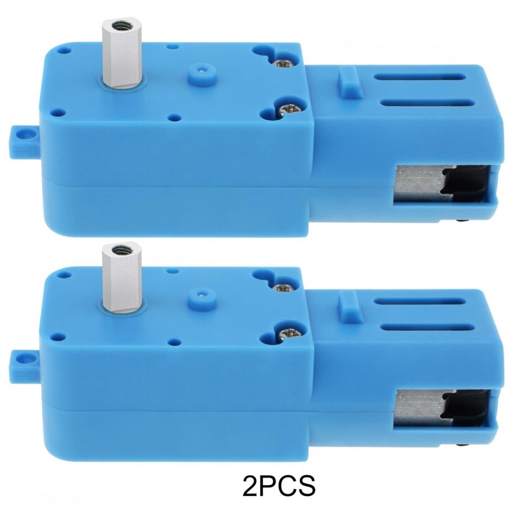 2pcs DC 3V - 6V All Metal Single Axis Ratio 1:90 TT Gear Motor for ...