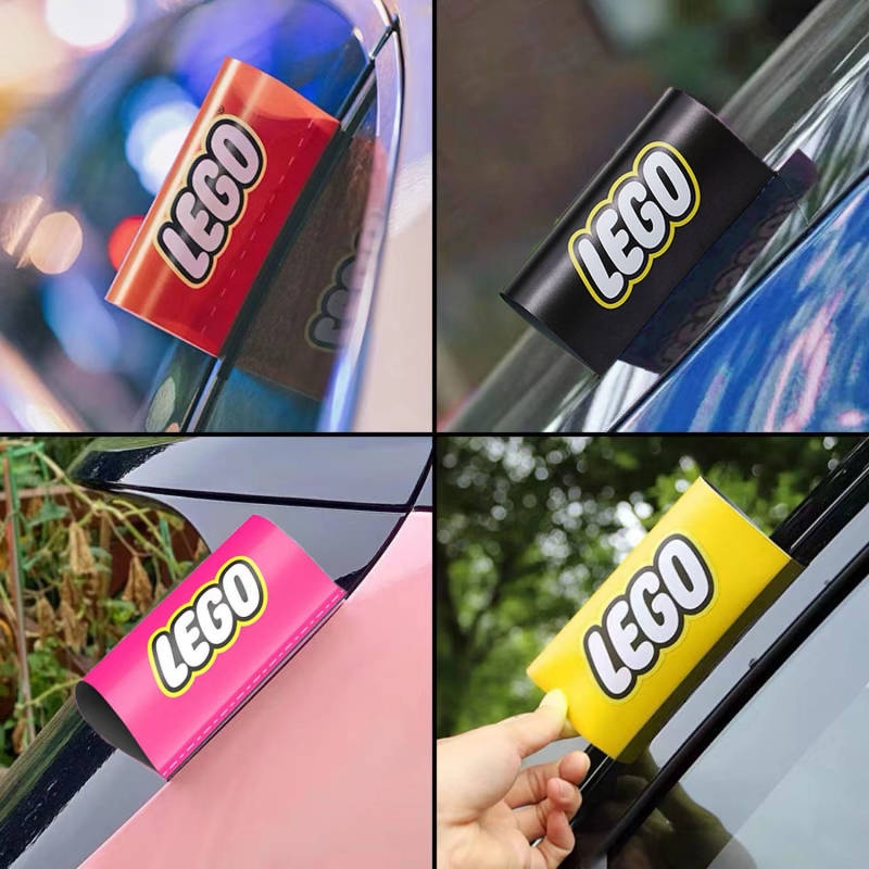 Lego Bumper Stickers Lego Lego Washed Stick Label Car Electric Car ...