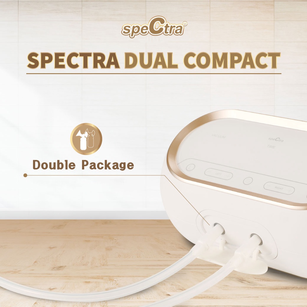 Spectra Dual Compact Electric Dual Breast Feeding Pump | Shopee Philippines