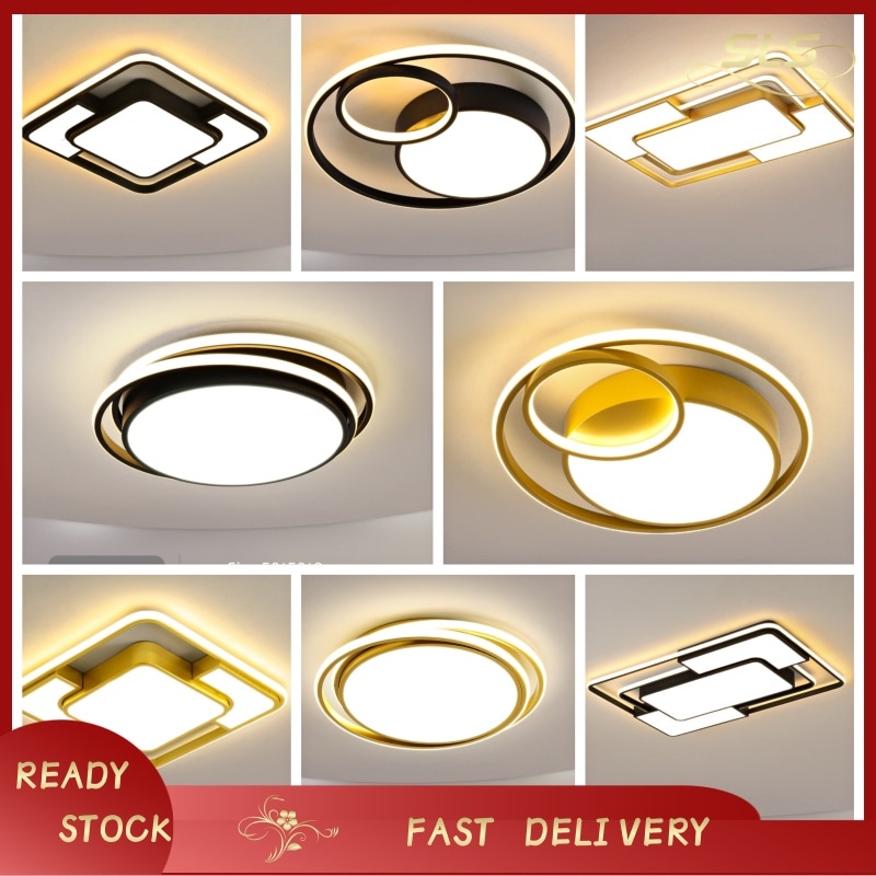 【STAR】Modern LED Ceiling Light Tricolor Center Lights for Living Room ...
