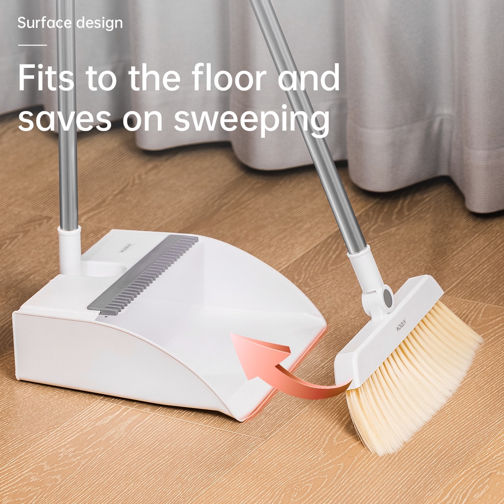 Vusign by Deli Folding Broom Set VS1003 | Shopee Philippines