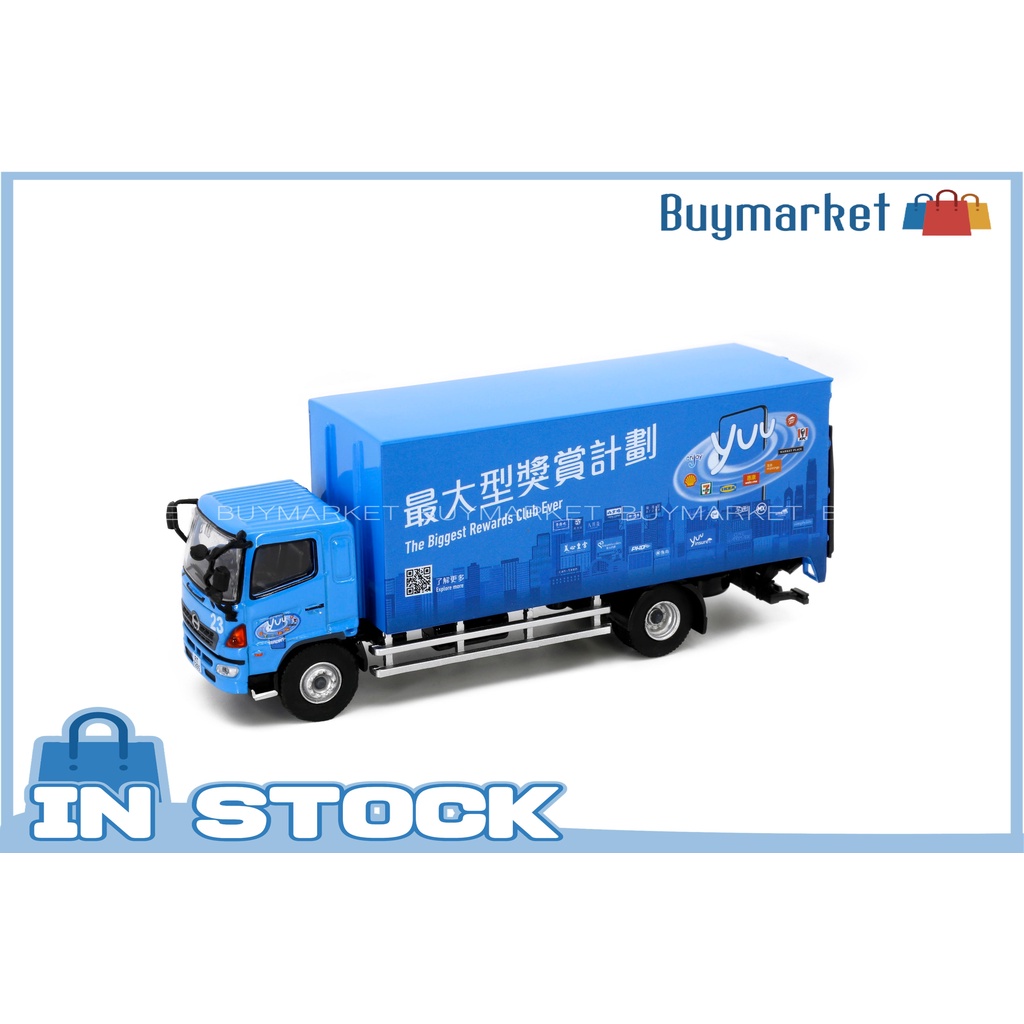 [Authentic] Tiny City Die-cast Model Car - Shell Yuu Hino 500 Box Lorry ...