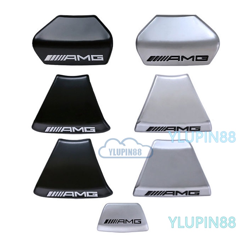 Mercedes Car Steering Wheel Emblem Metal AMG Logo Badge Sticker For ...
