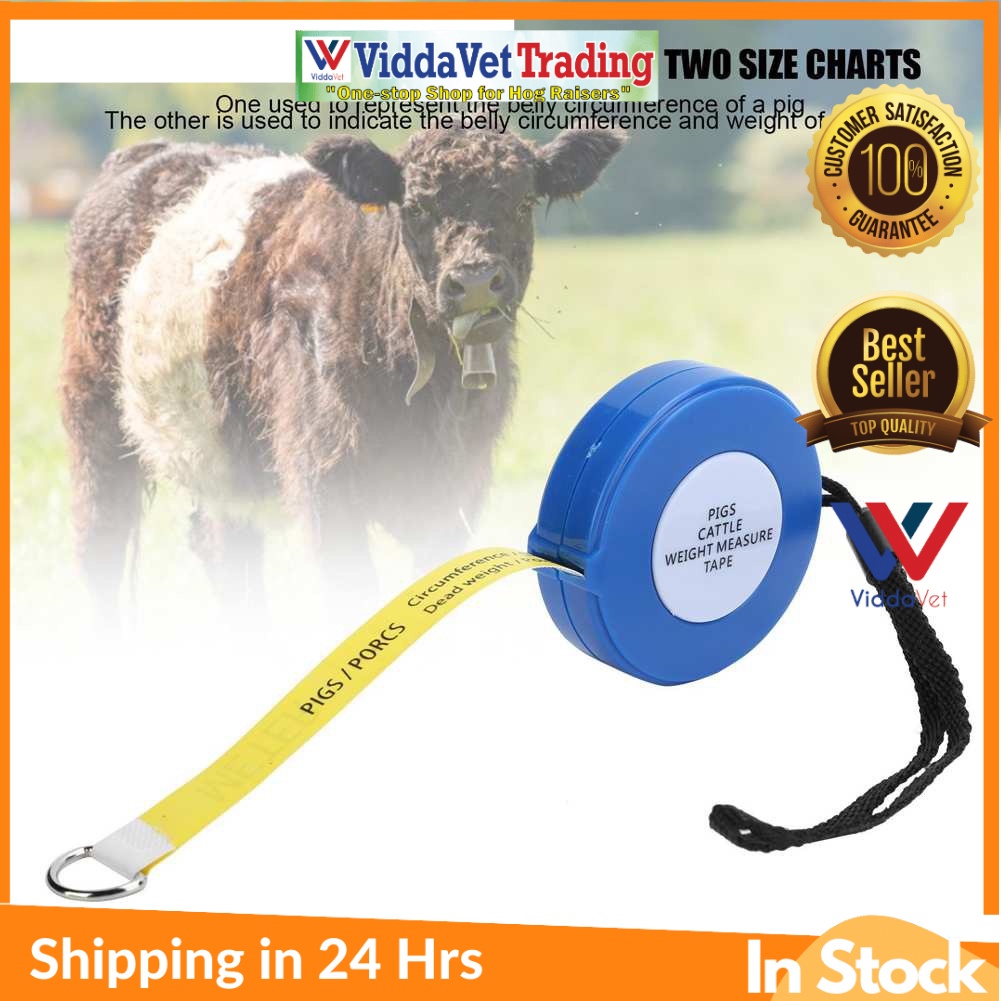 2.5m Body Weight Tape Measure Retractable Measuring Farm Equipment for ...
