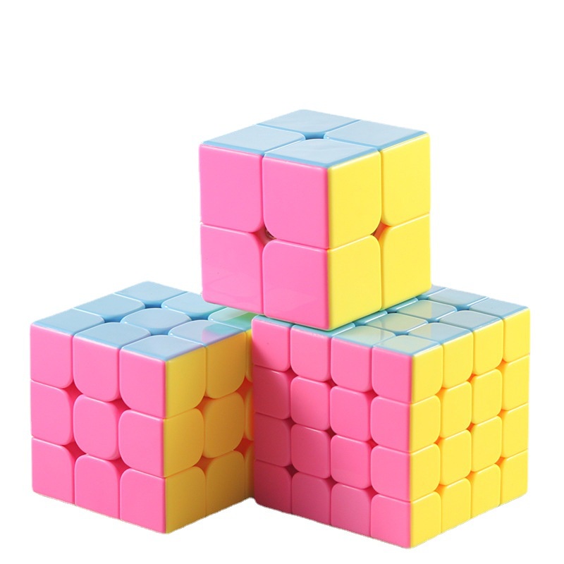 2x2 3x3 4x4 5x5 6x6 7x7 Speed Cube Candy Color Cube Stickerless Magic ...