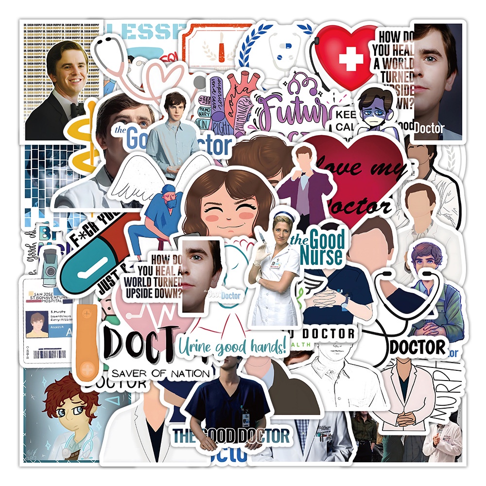 Y&P| The Good Doctor Stickers Set American TV Series Graffiti ...