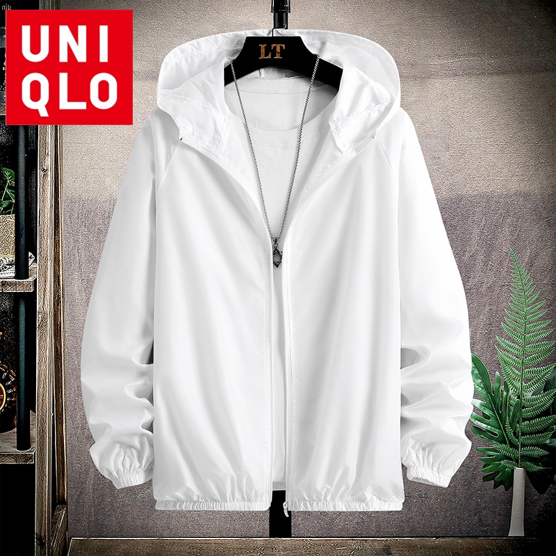 Uniqlo 【Fast Delivery】Summer Men's Jacket Quick-drying Sunscreen Hoodie ...