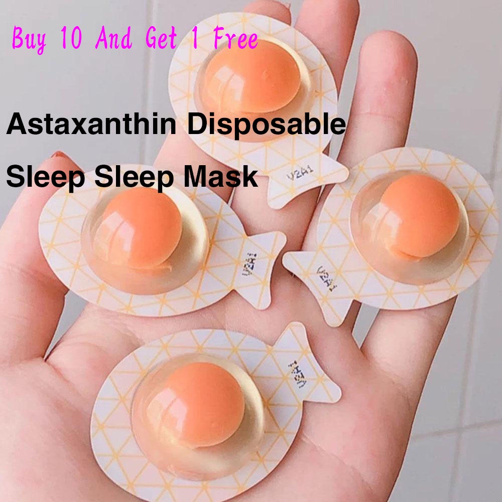 1pcs Astaxanthin Disposable Sleep Sleep Mask Deep Moisturizing Shrink ...