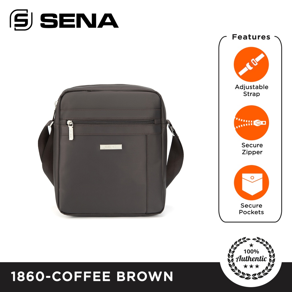 SENA-1860 Crossbody Bag Plain | Shopee Philippines