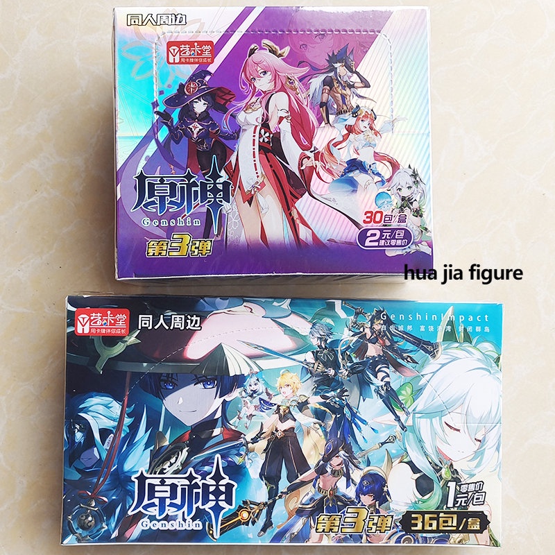 Genshin card games, card games, mobile games, anime peripherals, two ...
