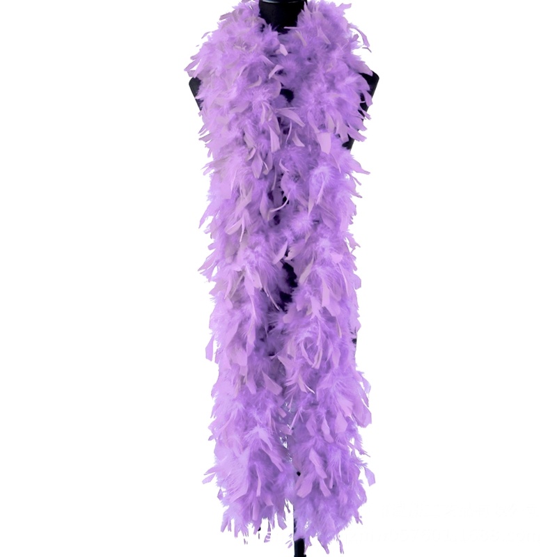fol Colorful Plush Feather Boa for Wedding Party Costume Nightclub ...