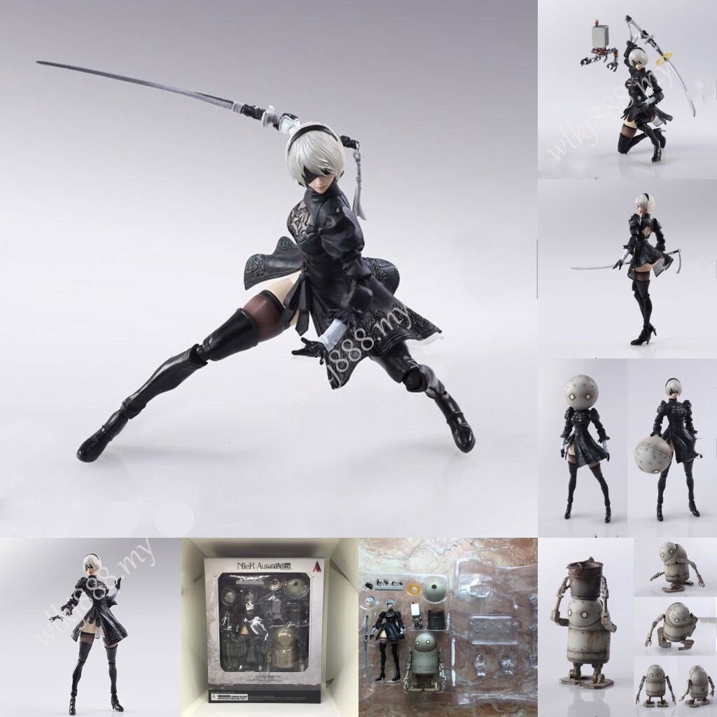 NieR:Automata YoRHa No. 2 Type B 1475 2B 1705 Kaine Change Face ...