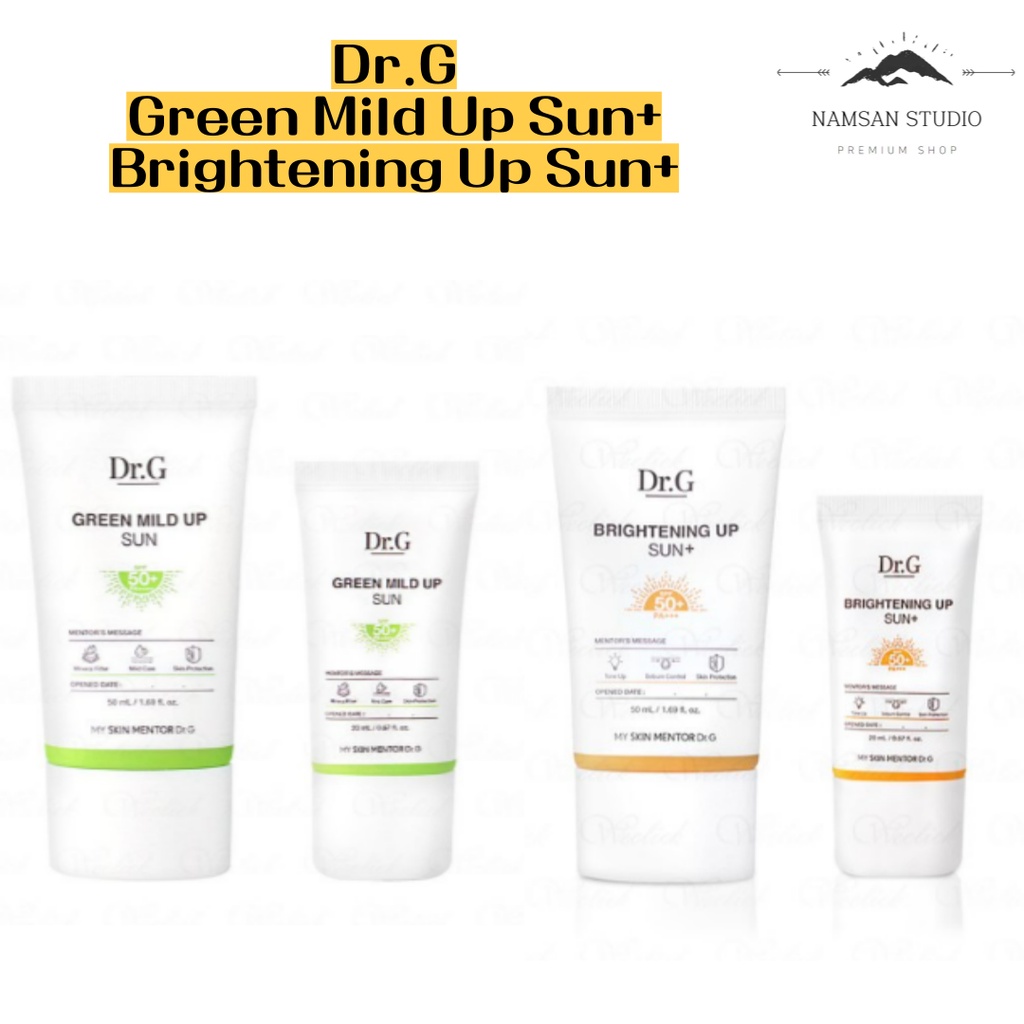Dr.G Sunscreen Collection / Green Mild Up Sun+ (SPF50+ PA ...