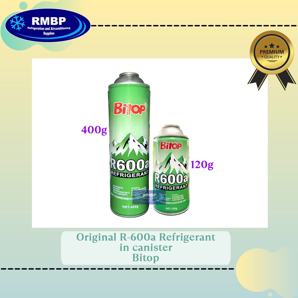 Refrigerant R600a in canister - Original (Bitop) | Shopee Philippines